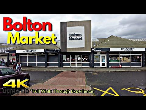 Bolton Market | Full Walk-Through | 4k | October 2023 - YouTube