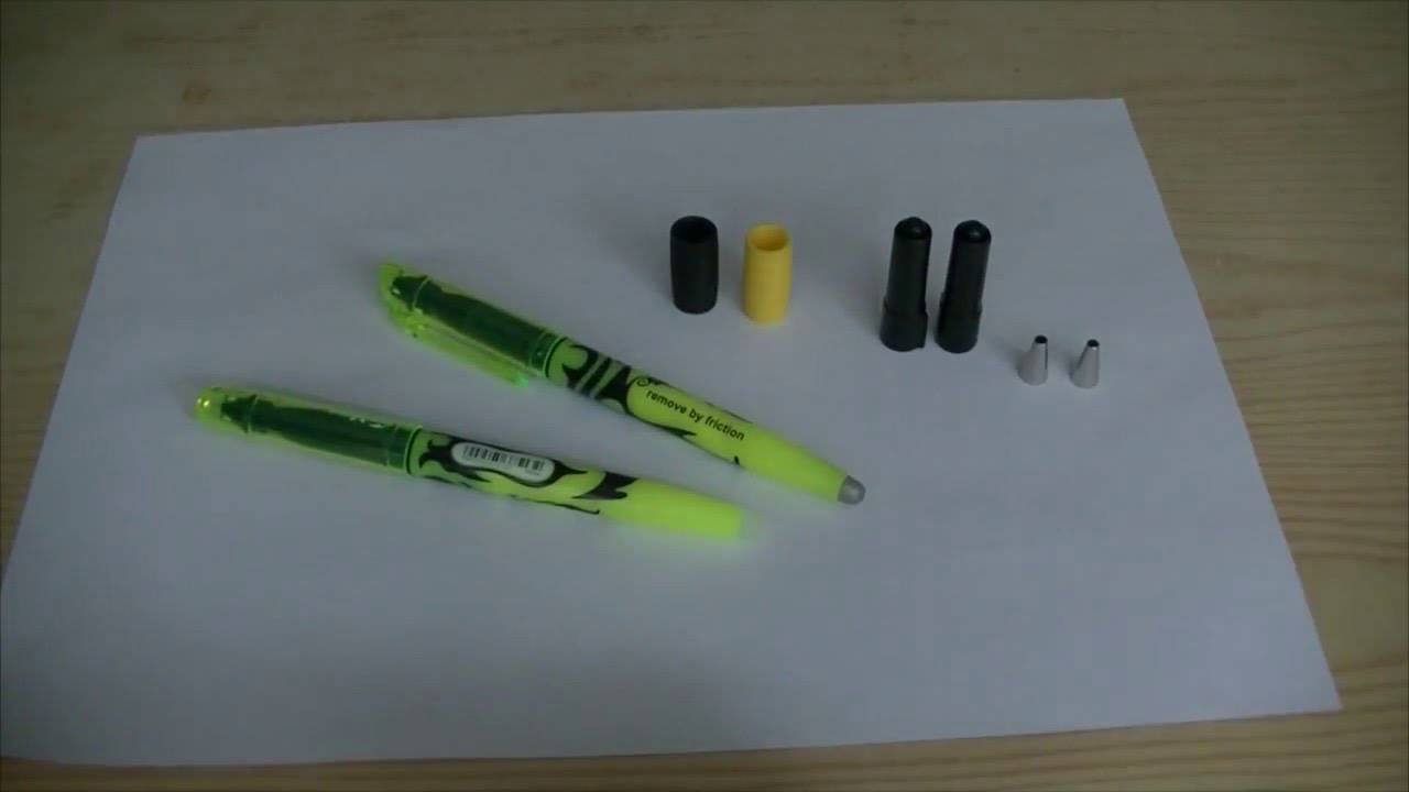 Penspinning Modding - Time lapse - RSVP MX, Frixion Mod - YouTube