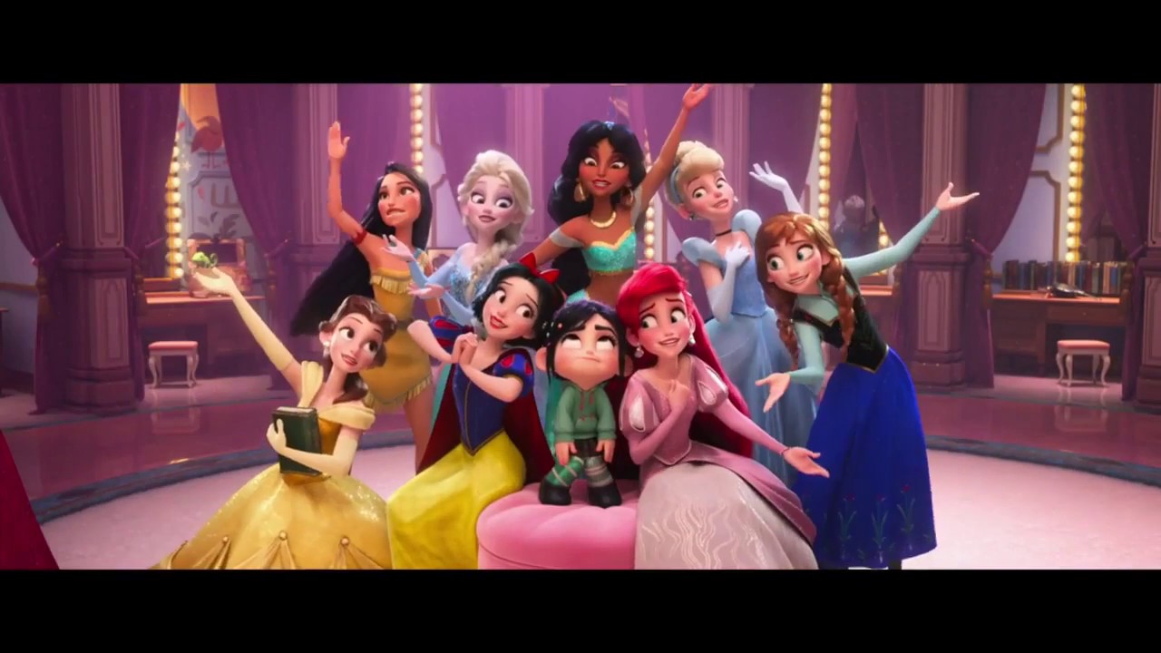 WRECK IT RALPH 2 Vanellope Meets Ariel Scene Trailer (NEW 2018) Ralph ...
