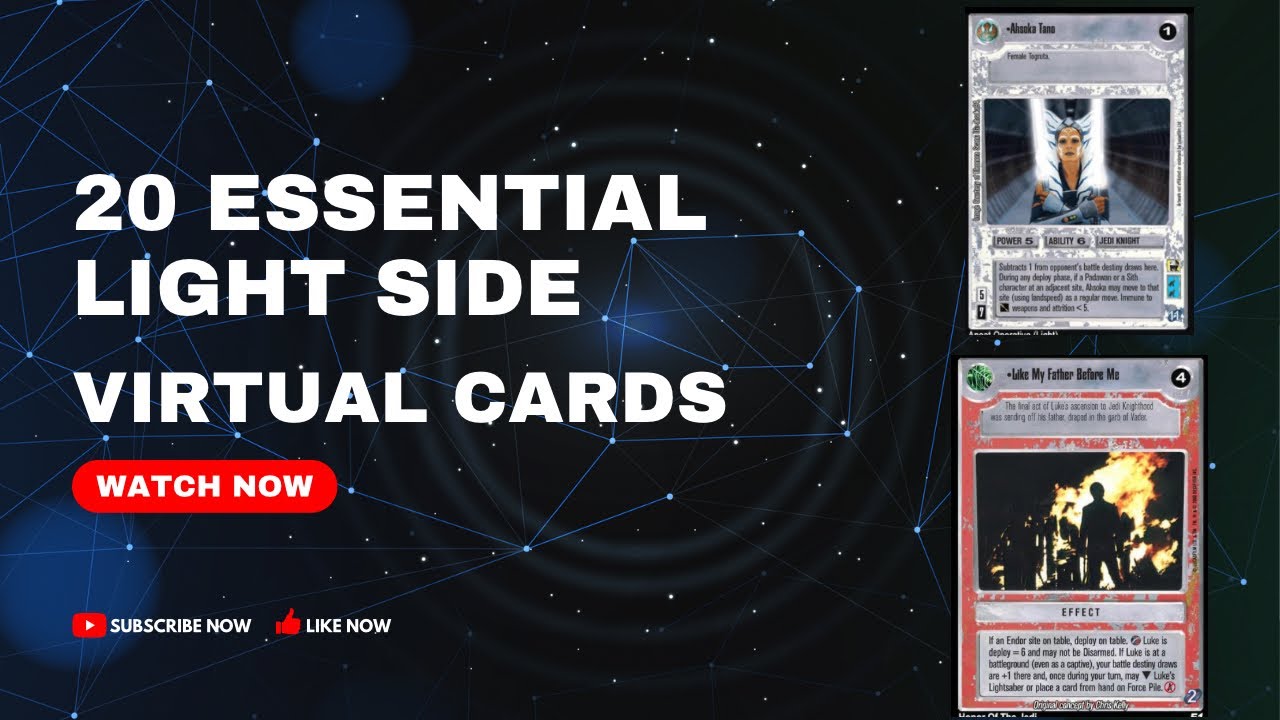 The 20 Essential Light Side Virtual Cards You Need to Know! - YouTube