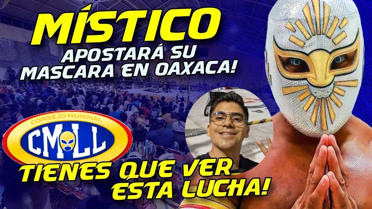 Místico apostará su máscara #cmll - YouTube
