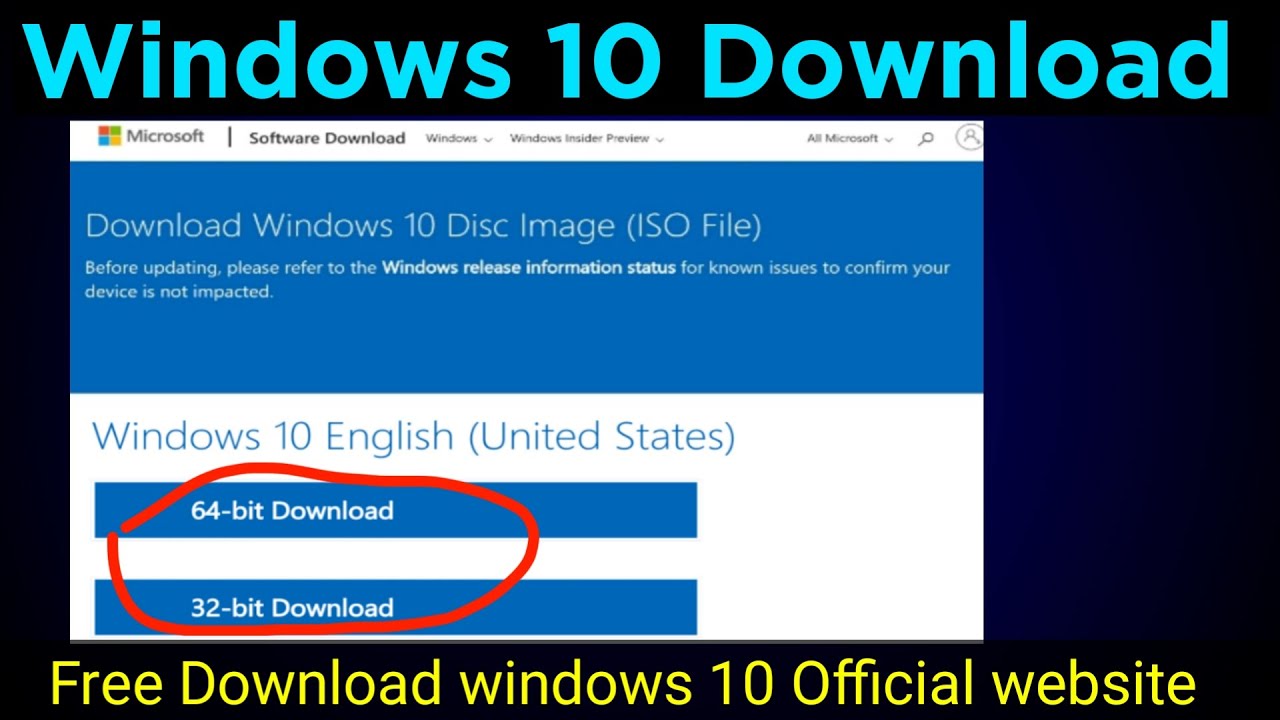 Download windows 10 Free ISO image file , download windows 10 in ...