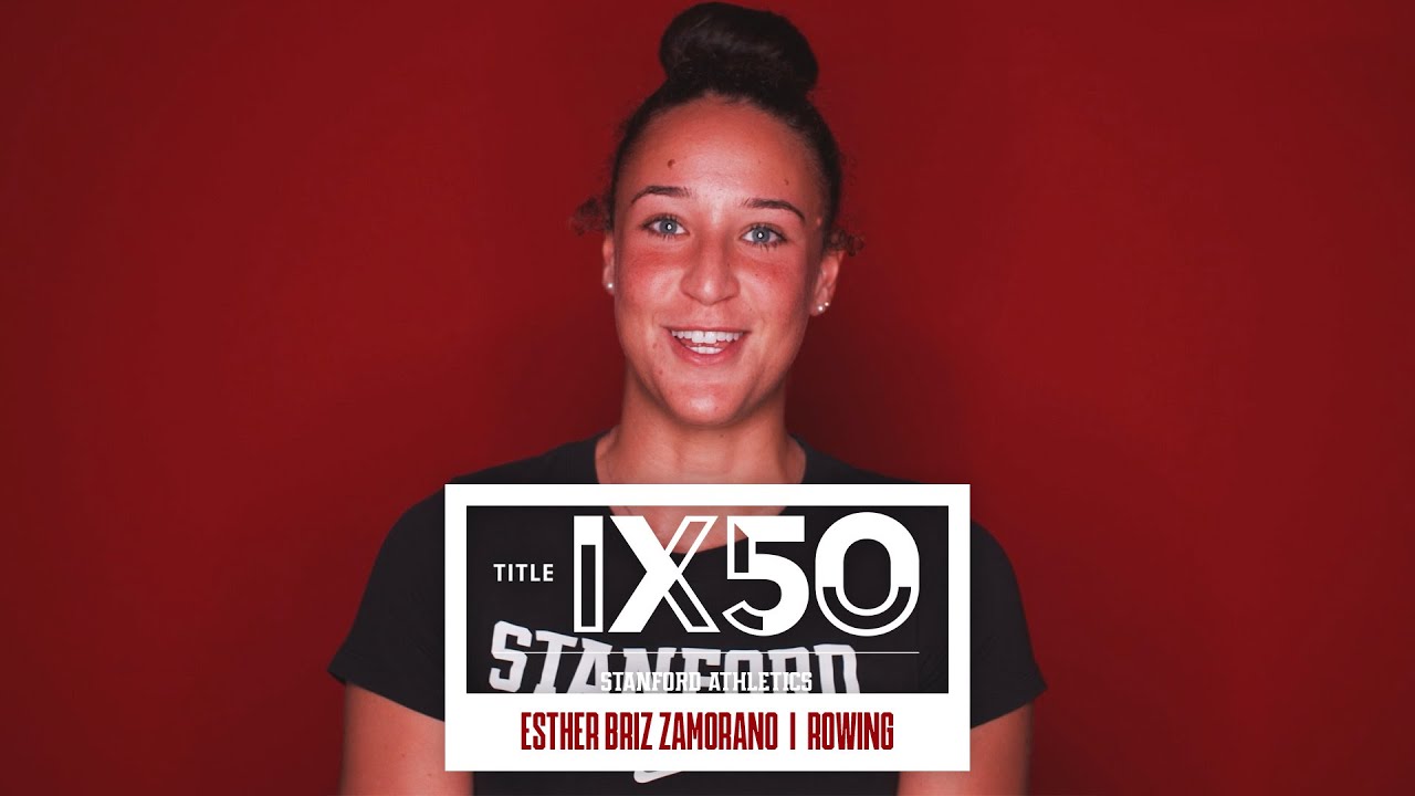 Stanford Athletics: Title IX Celebration | Esther Briz Zamorano - YouTube