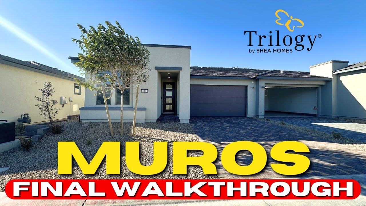 Muros at Trilogy Sunstone - New Construction Final Walkthrough - YouTube