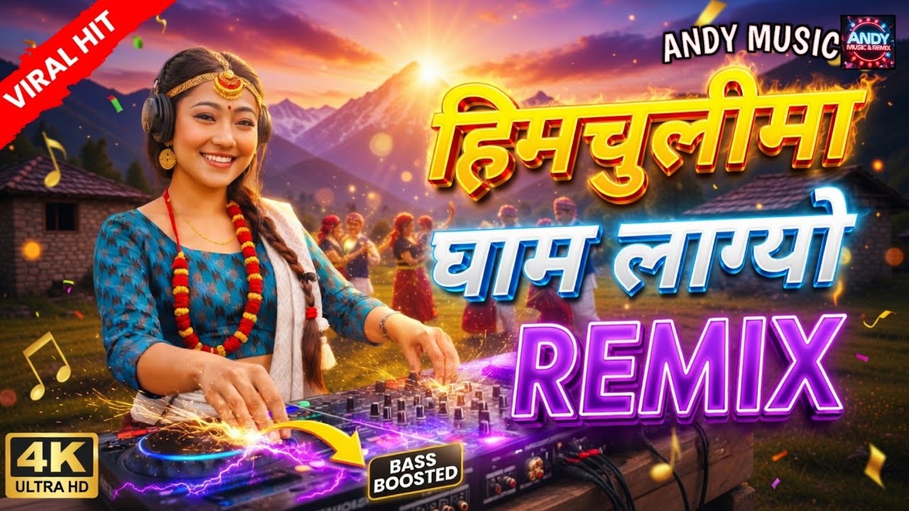 "हिमचुलीमा घाम लाग्यो" Himchulima Gham Lagyo Remix | Nepali DJ Remix ...