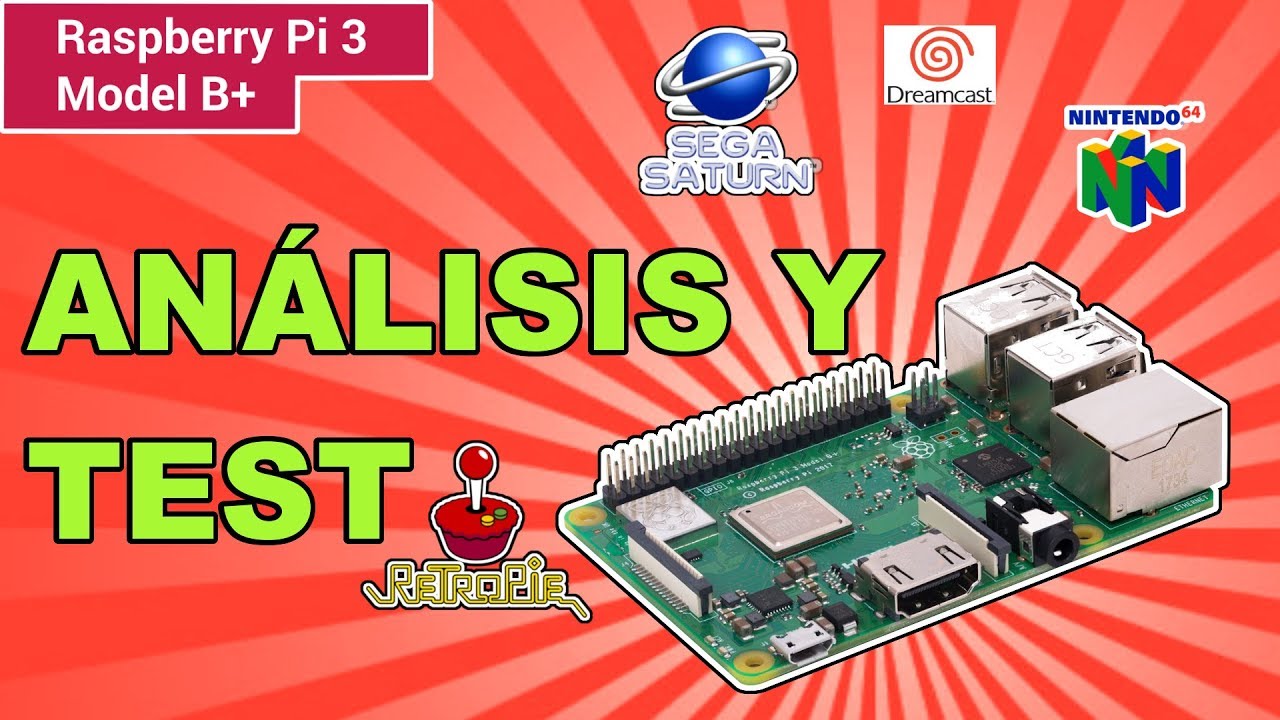 🕹️Análisis del nuevo Raspberry pi 3 b+ (plus) y test Nintendo 64,sega ...