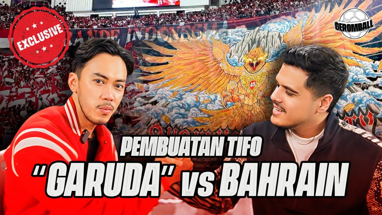 EKSKLUSIF: PEMBUATAN TIFO TIMNAS “GARUDA” vs BAHRAIN - YouTube