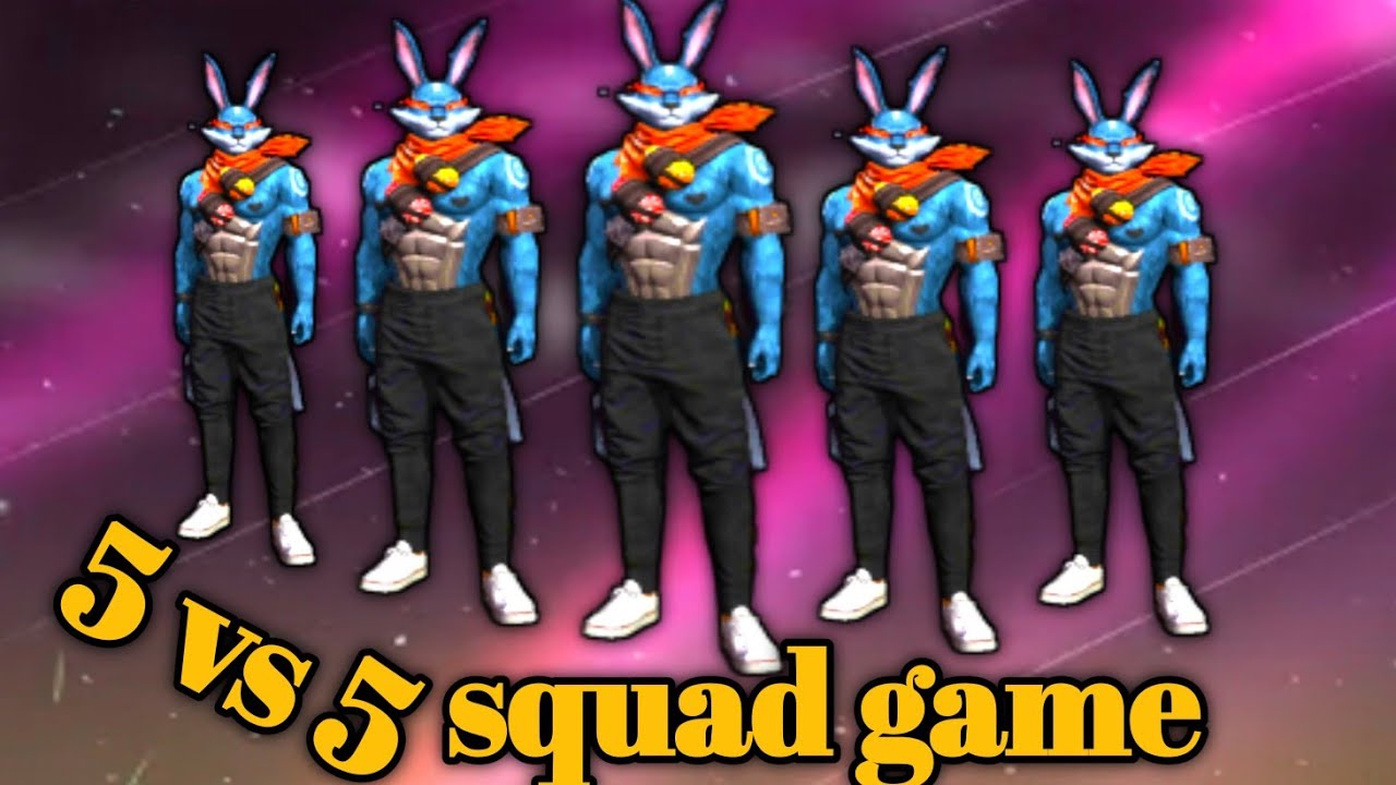 5 vs 5 squad game - YouTube