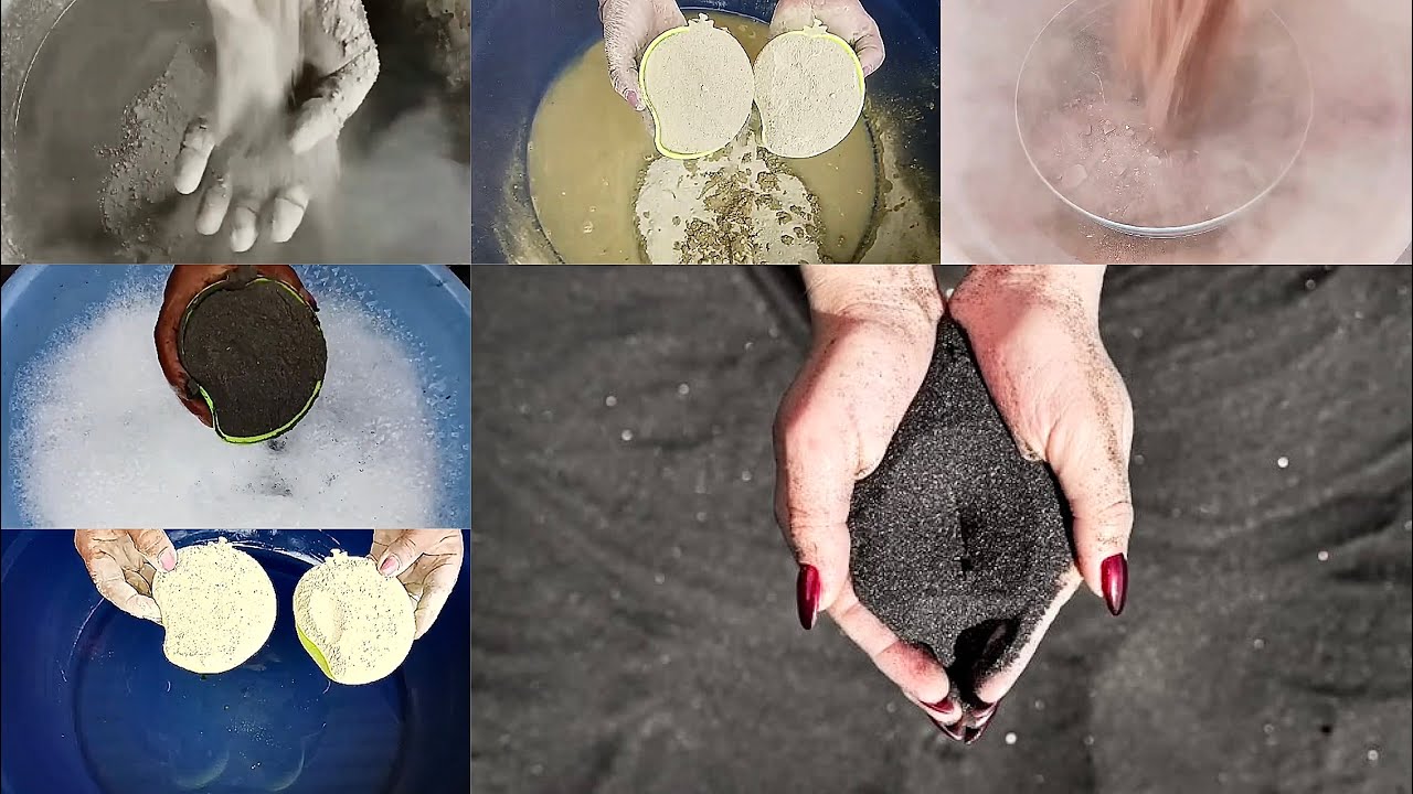 Relaxing Sand ASMR 😴 Compilation Video Multi Texture Non-Stop Pouring ...