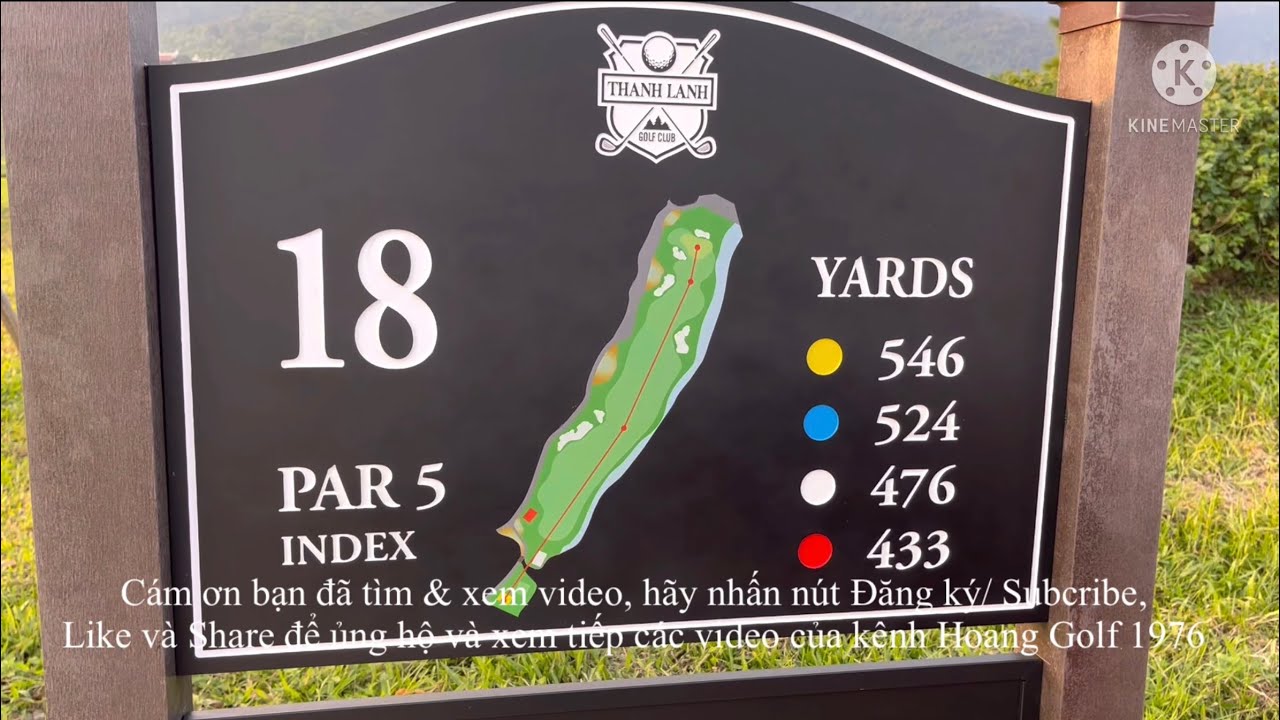 Trải nghiệm Sân Golf Thanh Lanh Hố số 18/ Review Thanh Lanh Valley Golf ...