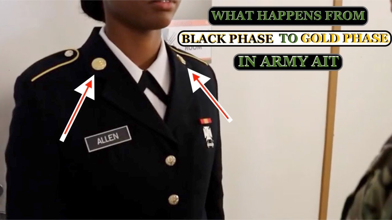 DRILL SERGEANT EXPLAINS PRIVILEGES IN GOLD PHASE ARMY AIT - YouTube