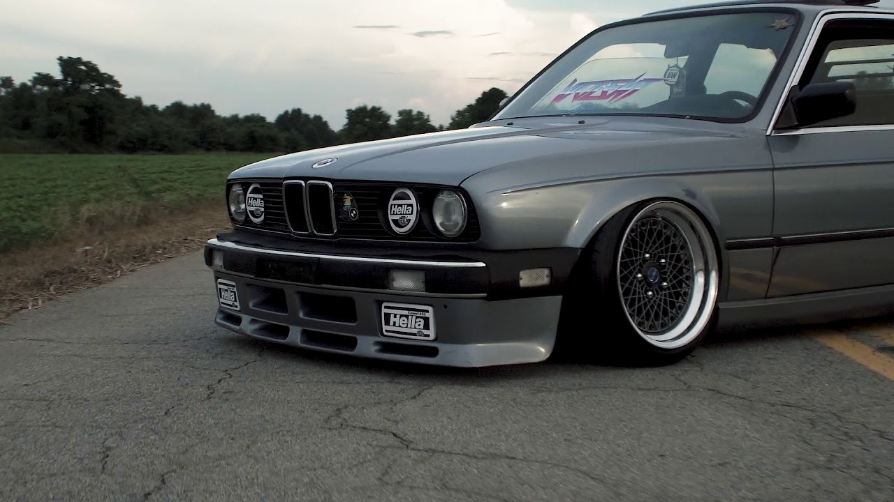 Josh's Bagged E30 - YouTube