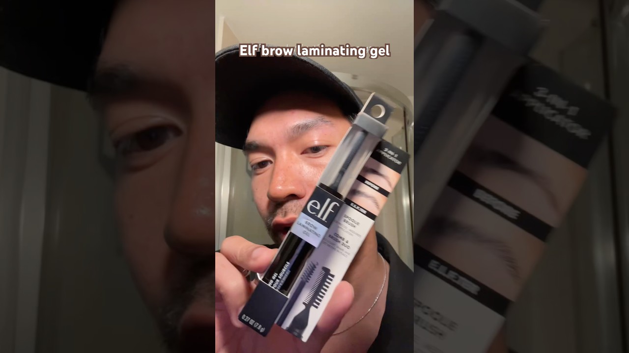 Elf brow laminating gel is a gag! #laminatedbrows #eyebrowlamination # ...