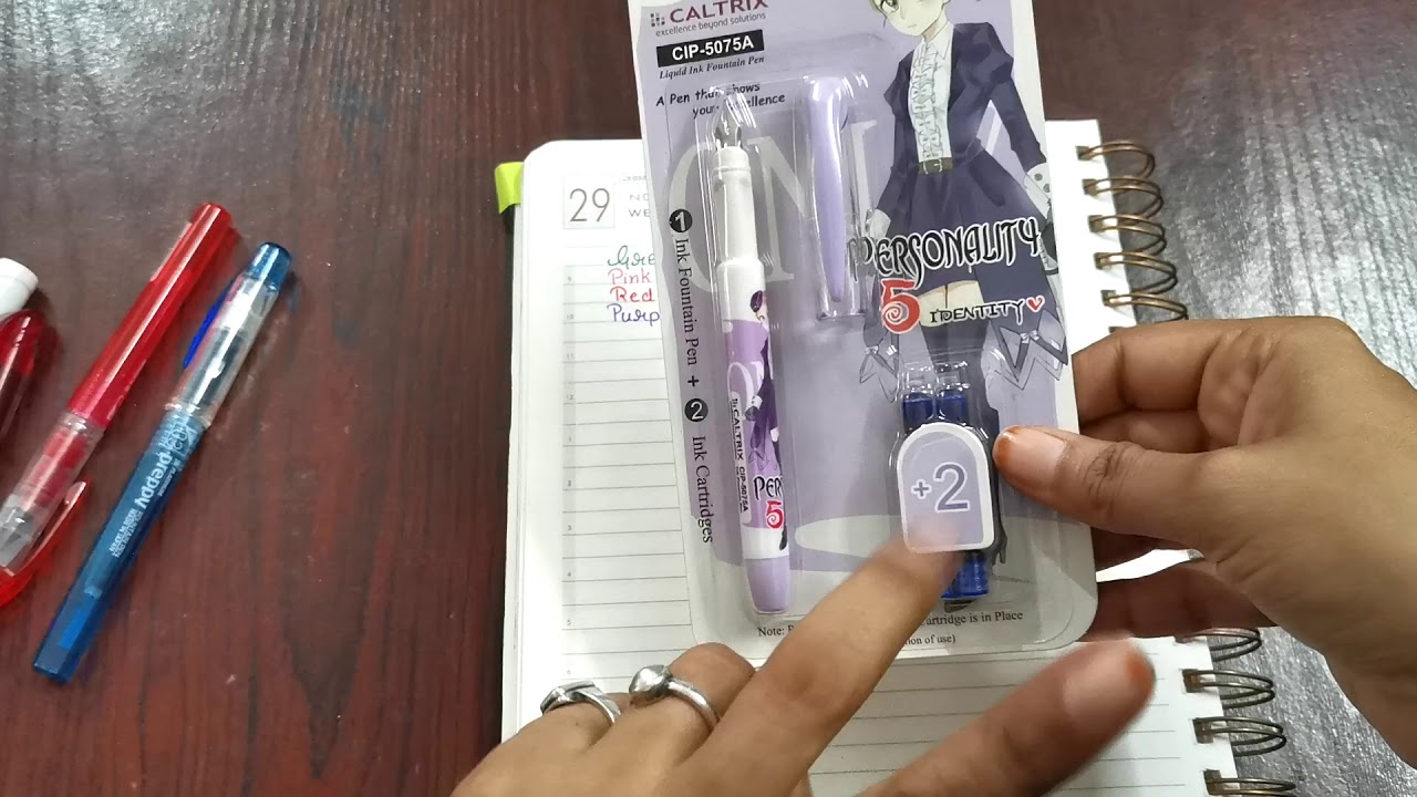 Caltrix Nib pen review in English - YouTube