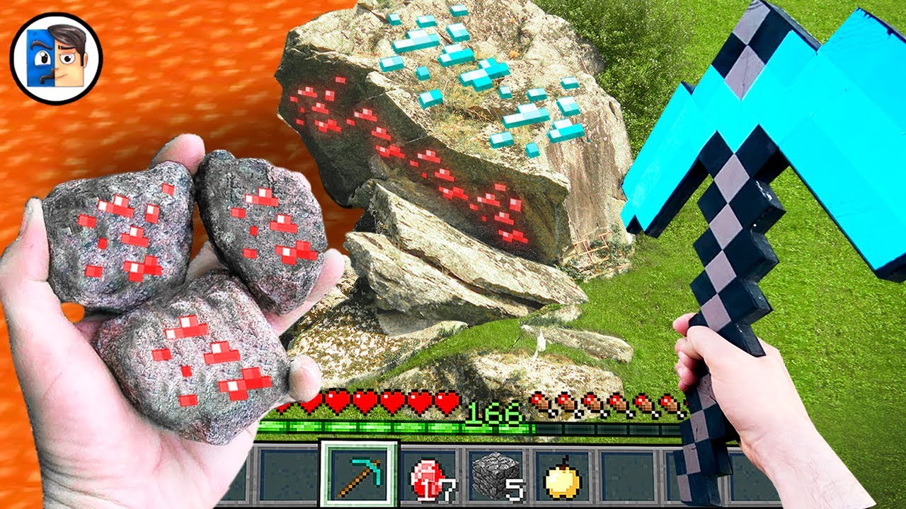 Minecraft in Real Life POV - HOW TO SURVIVE IN Realistic Minecraft RTX ...