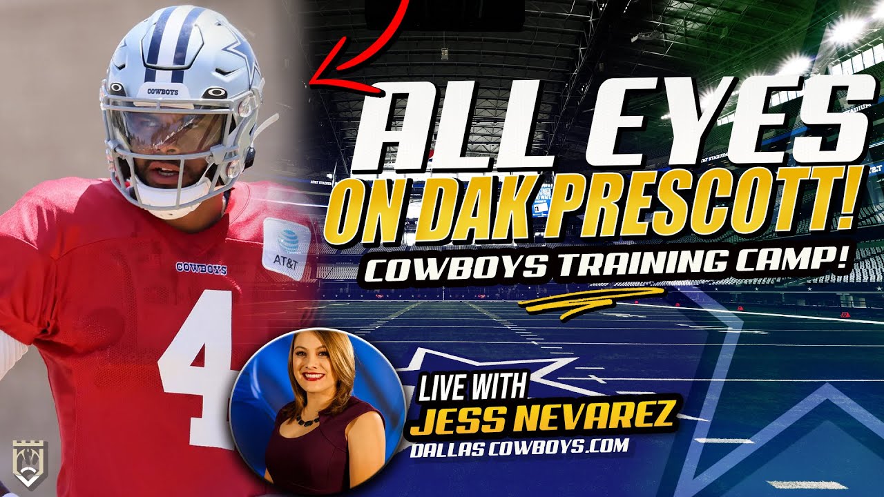 Dallas #Cowboys Training Camp Live Q&A w/ Jess Nevarez - YouTube
