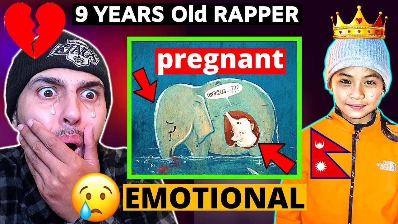 SHE ALMOST MADE ME CRY😱REACTING TO YOUNGEST GIRL RAPPER FROM NEPAL ...