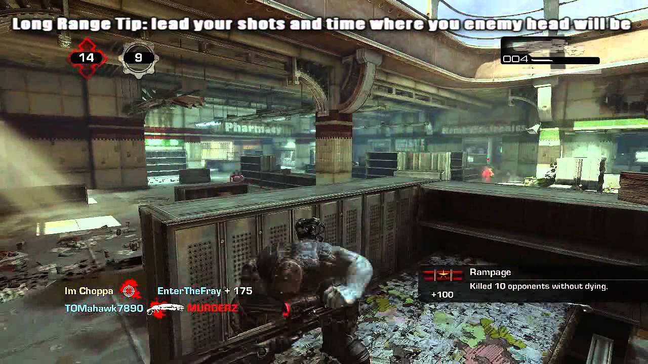 Gears of War 3 Sniper Tutorial by Kaos Choppa I Special GoW3 vid for 2 ...