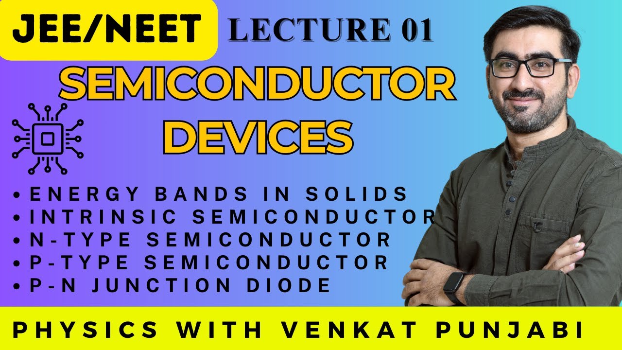 Semiconductor Devices | NEET/JEE | Physics | Lecture 1 | Basics - YouTube