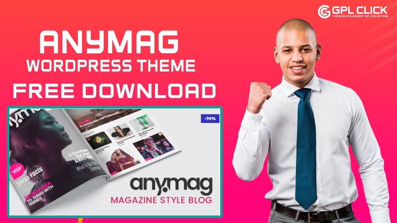 Anymag Theme Free Download Latest Version | Lifetime Free Updates ...