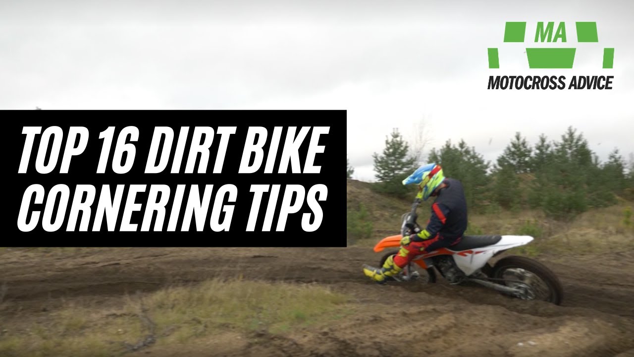 TOP 16 Dirt Bike Cornering Tips w/ Martin Varrand - YouTube