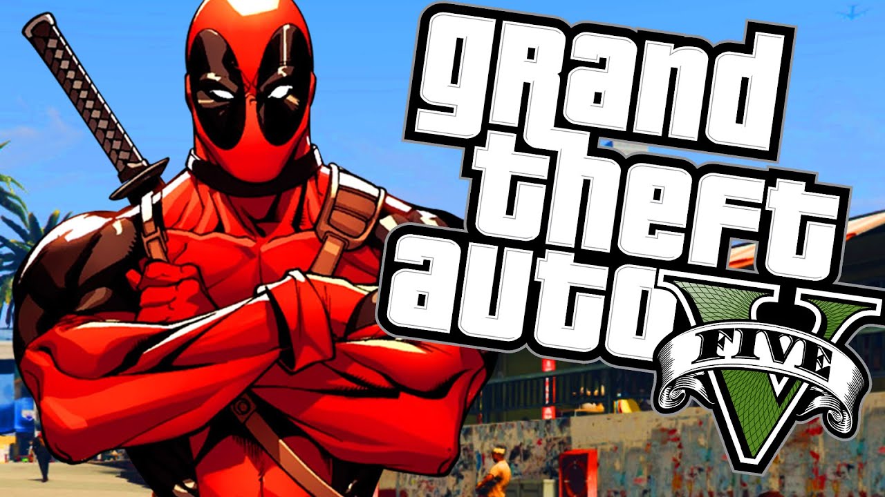 GTA 5 PC Mods - DEADPOOL MOD! - (Grand Theft Auto 5 Funny Moments ...