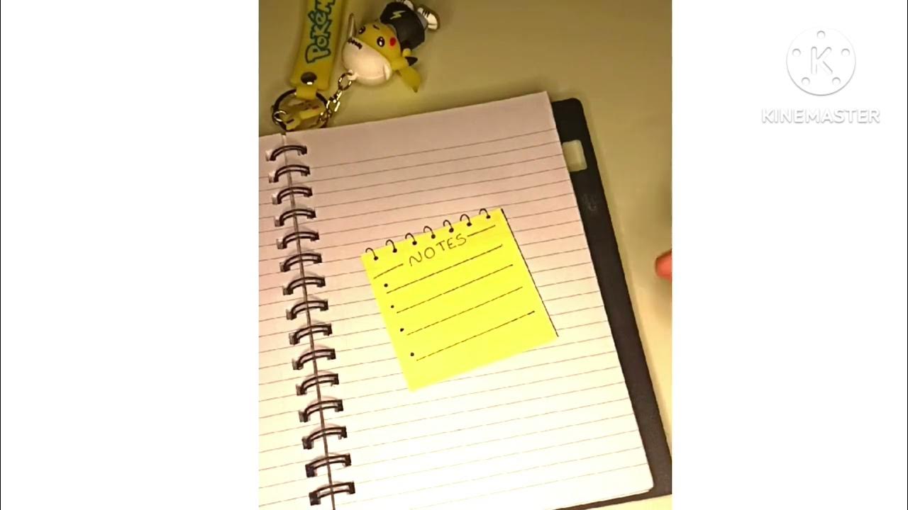 How To Make Sticky Notes |sticky Notes Ideas |stickynotesdrawing # 