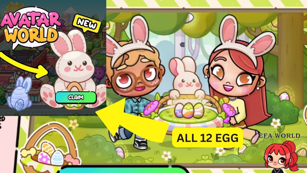 AVATAR WORLD ALL THE EASTER EGGS - DID YOU KNOW THAT? EfaWorld - YouTube