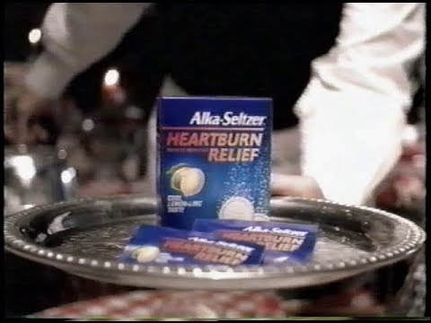 Alka-Seltzer Heartburn Relief Commercial (2001) - YouTube