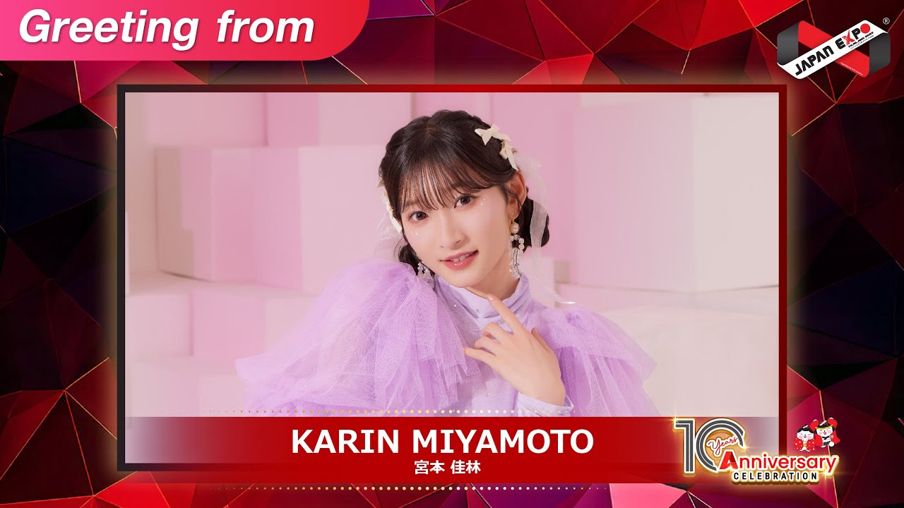 Greeting from “KARIN MIYAMOTO” @ #JAPANEXPOTHAILAND2025 - YouTube