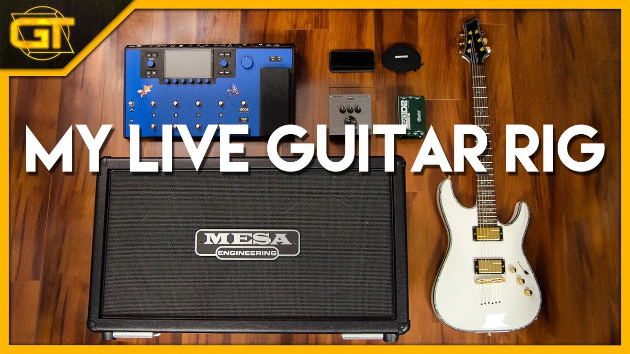 My Live Guitar Rig - 2019 | IN-EAR MONITORING AND BACKING TRACKS ...