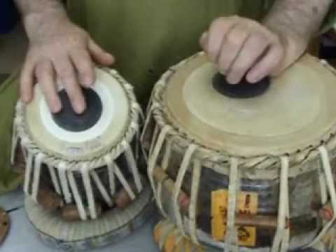 White India- Tabla lesson 4 - Qaida in Dadra tal - 6 beats (& for ...