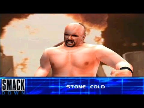 Wwf Smackdown 2 Ps1 Hidden Wrestlers 1 12 Stone Cold Steve Austin