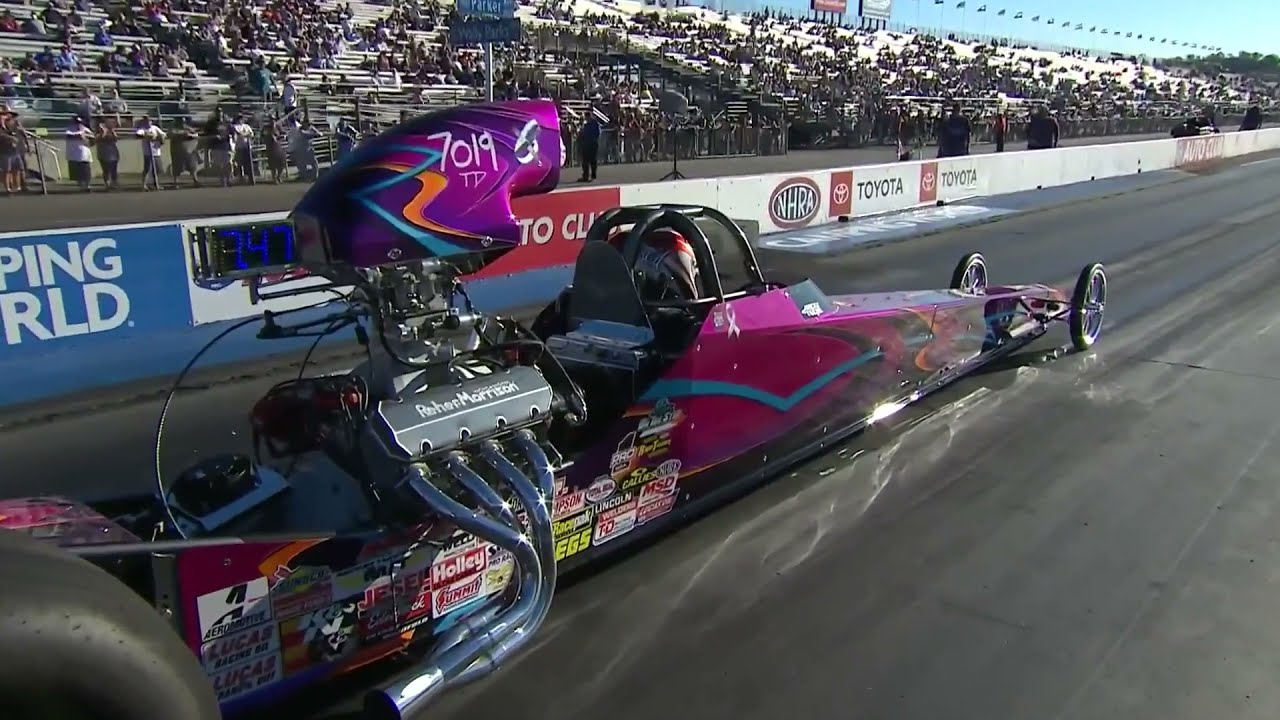Auto Club NHRA Finals Top Dragster winner: Parker Theobald - YouTube