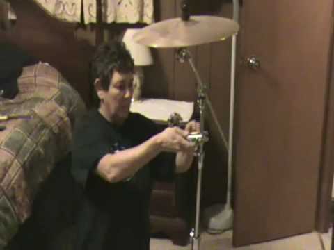 DST Rhythm Tech Tamborine Attachment To Existing Cymbal Stand - YouTube