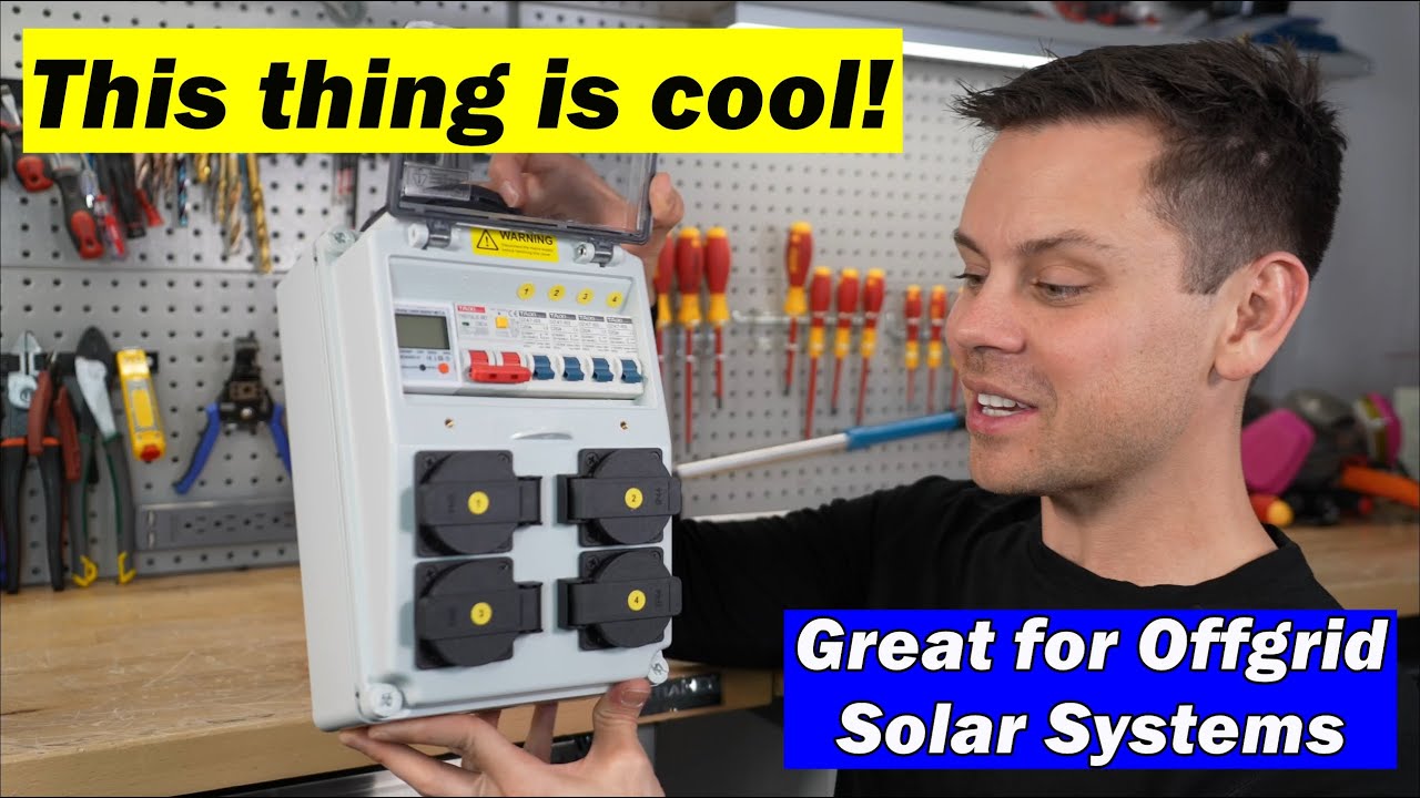 80A Off-grid Outlet Box: You will like this! - YouTube
