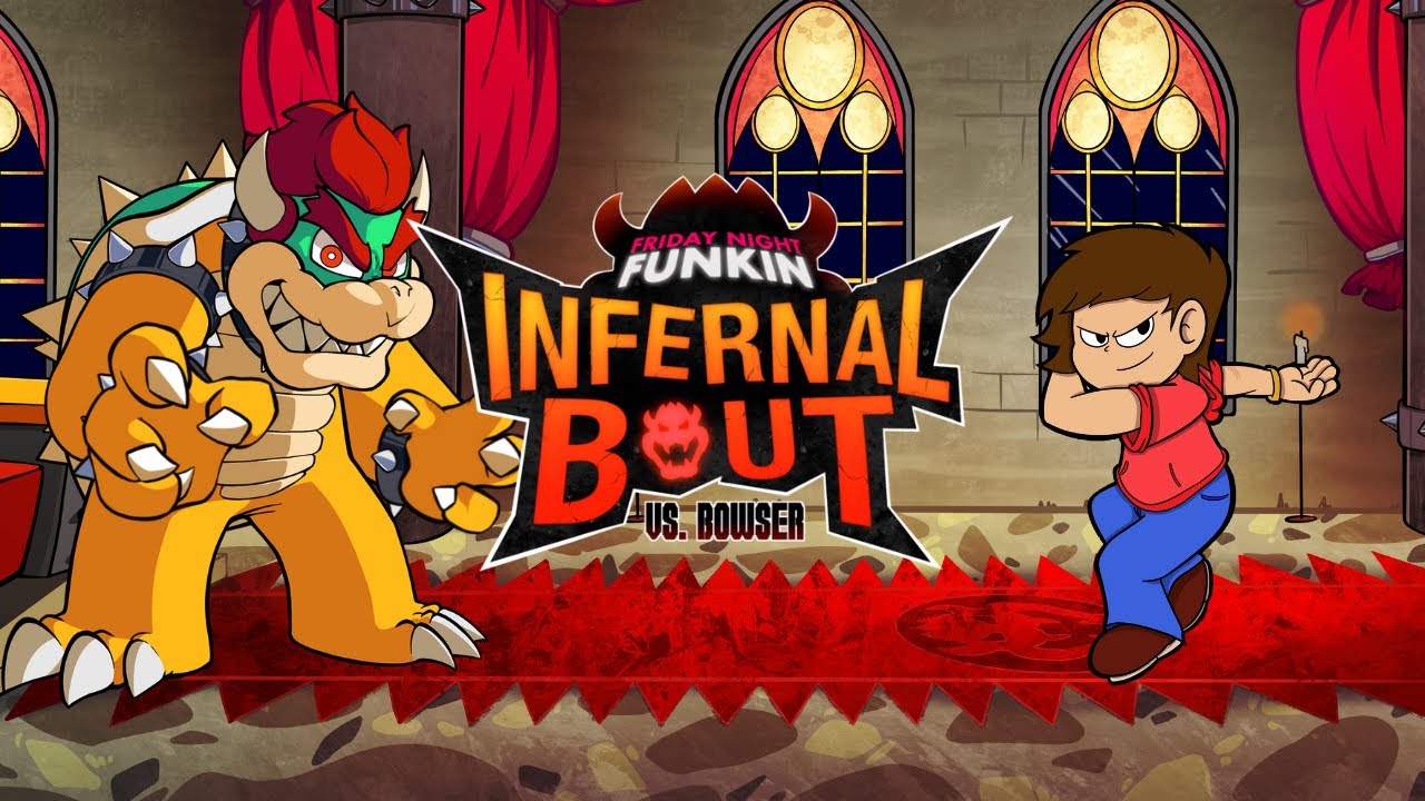 Shell Shocker [feat. AnAnimatedGamer] - FNF Infernal Bout (Vs. Bowser ...