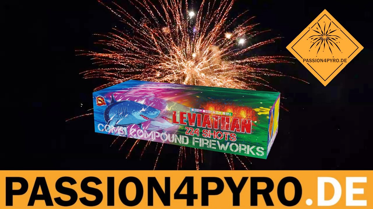 Srpyro LEVIATHAN 224 Shots / PASSION4PYRO.DE - YouTube