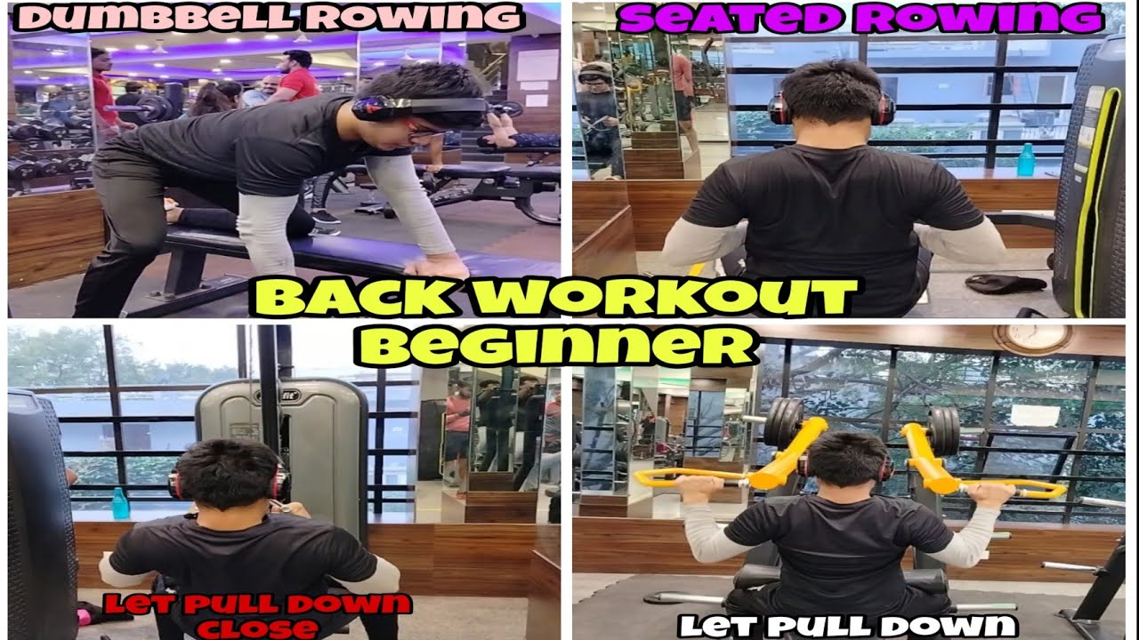 beginner gaining series back workout || how to grow back || how to ...