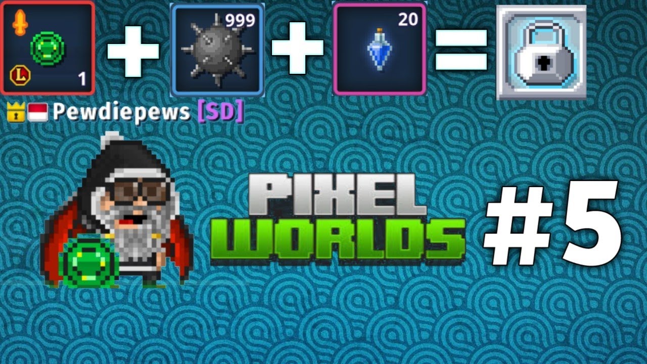 ROAD TO PLATINUM LOCK #5 | Pixel Worlds - YouTube