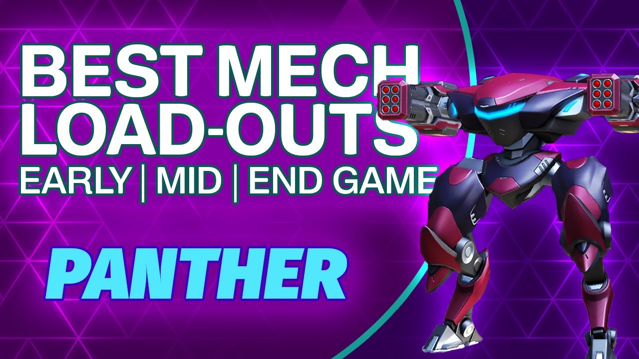 Best Mech Load-outs - Panther | Best Weapons for Panther Guide | Mech ...