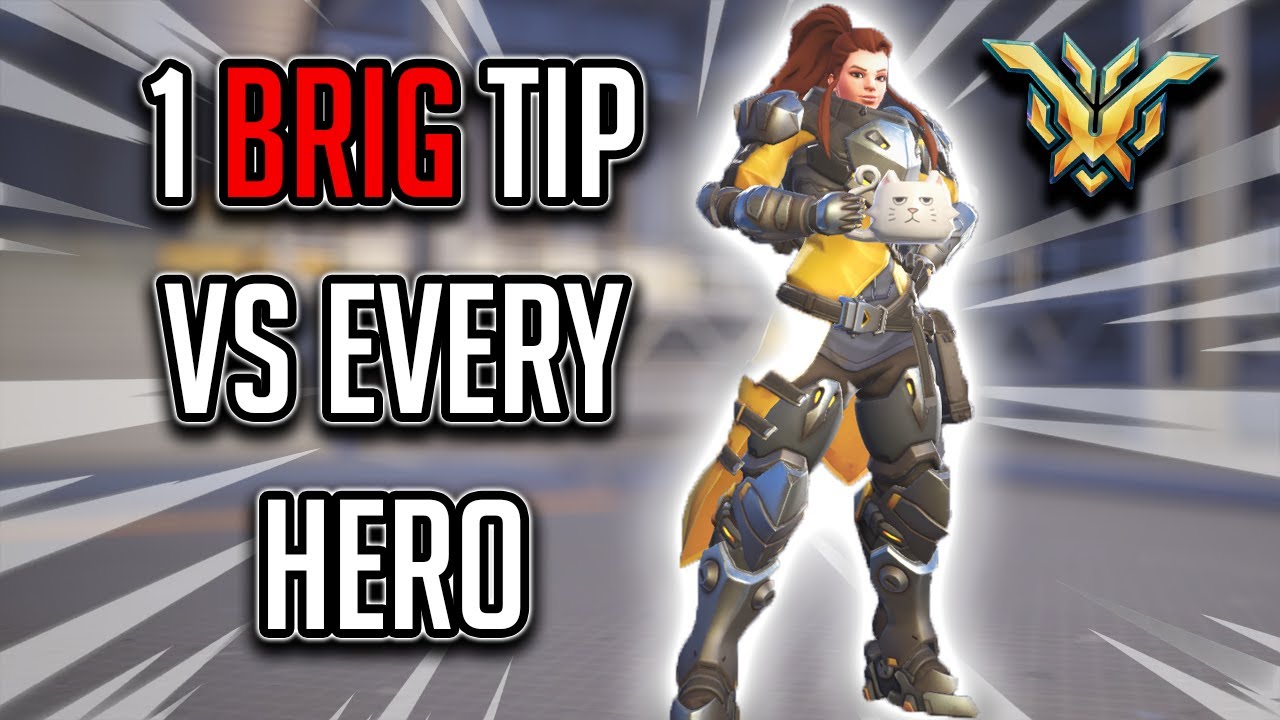 1 Brigitte Tip Vs. Every Hero | Overwatch 2 - YouTube