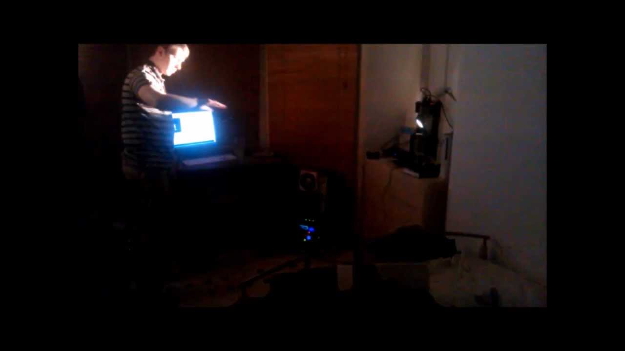 Lighting Test Kinect - YouTube