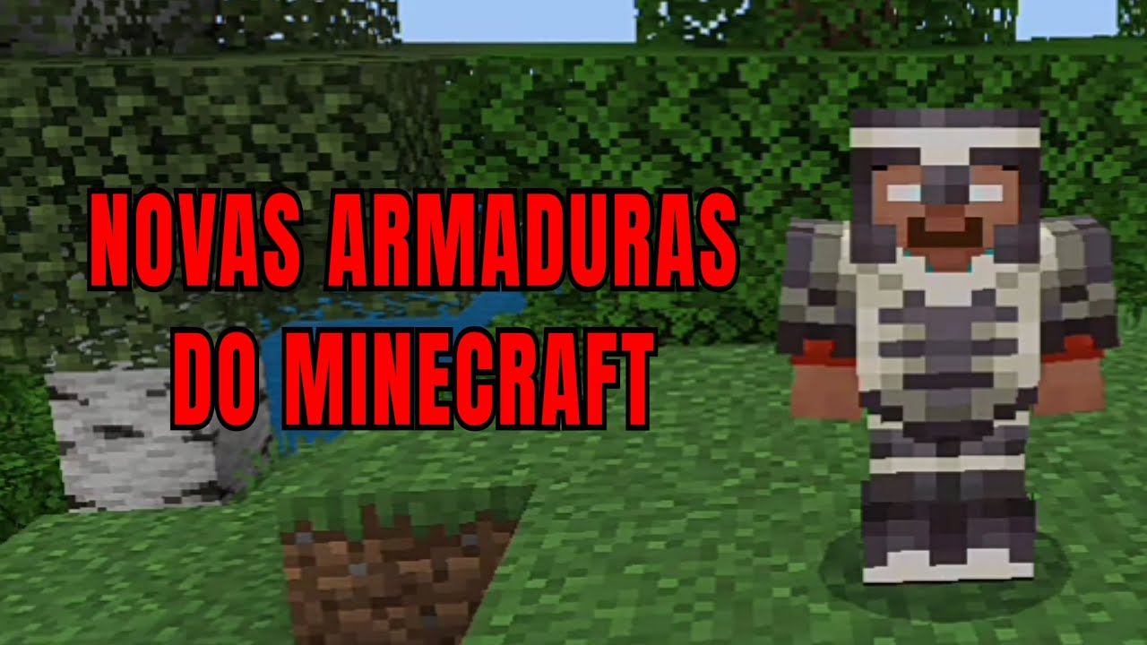 Novas Armaduras Do Minecraft Youtube