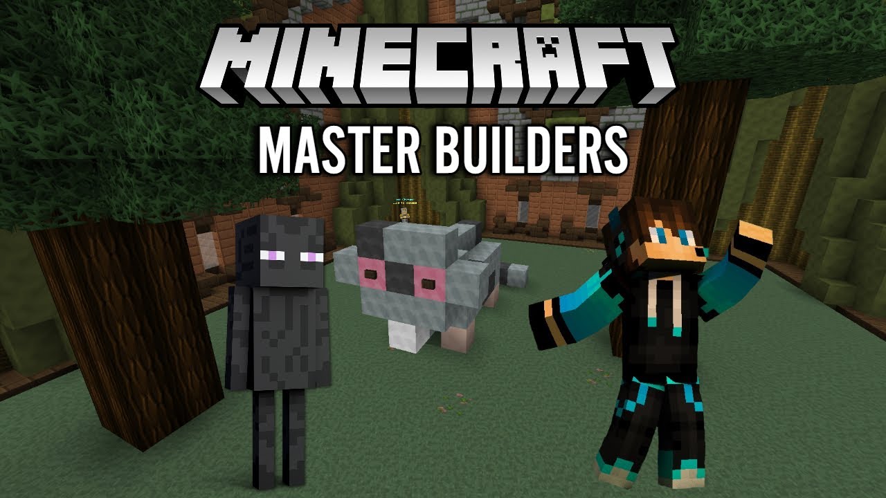 Faulheit durchgespielt ... I Minecraft Master Builders mit Leonie und Kouji - YouTube