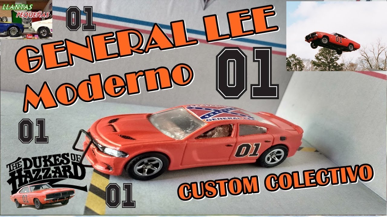 GENERAL LEE Moderno --custom colectivo autos de pelicula-- - YouTube