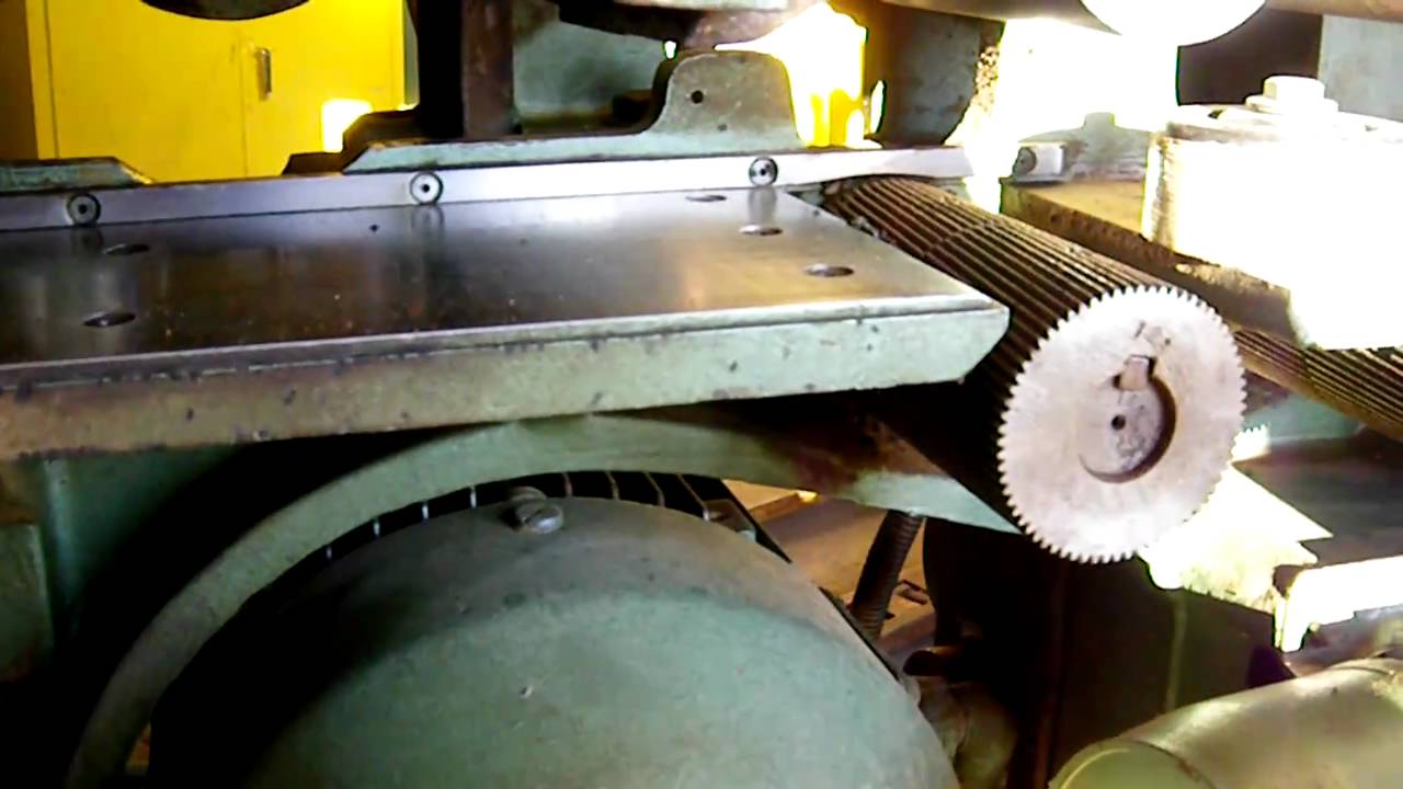 Midas 2x6 woodworking push feed moulder presurface infeed straightener ...