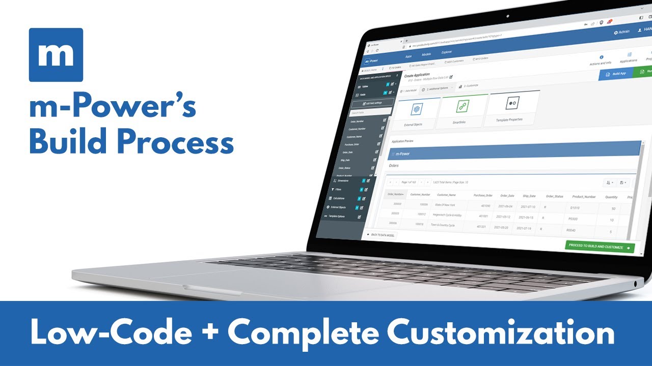 m-Power's (low-code) build process - YouTube