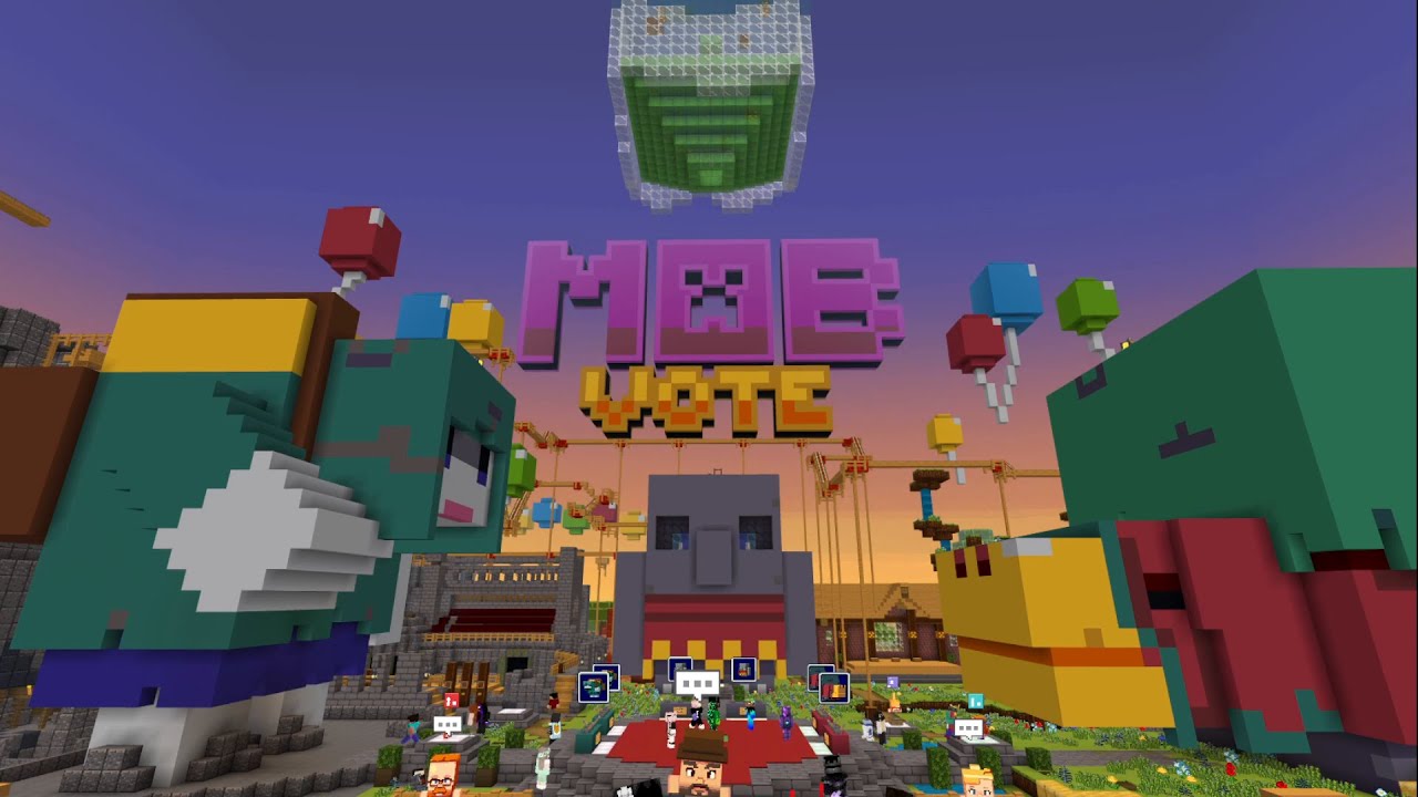 Minecraft Live Mob Vote Map October 2022 - YouTube
