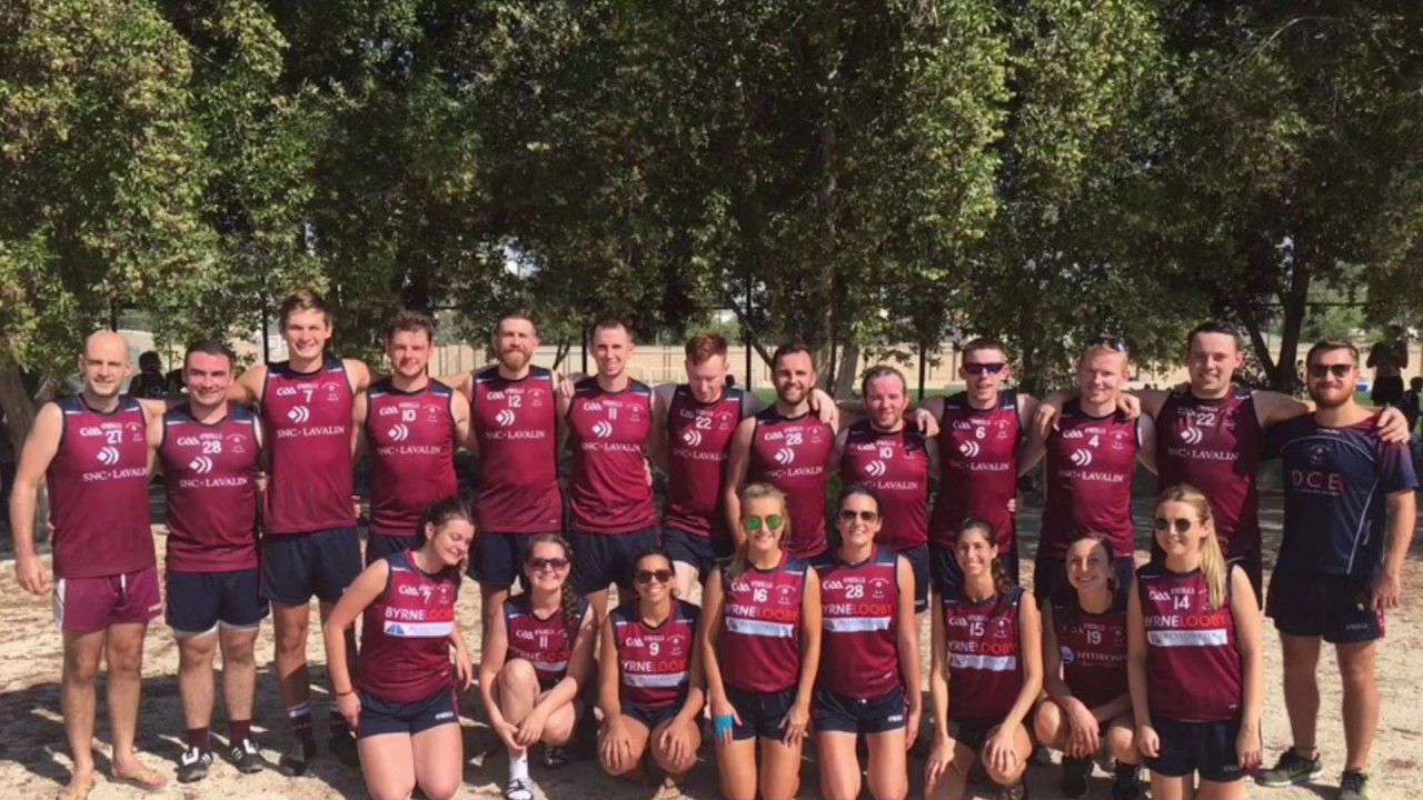 Qatar GAA 10 teams in Bahrain - YouTube
